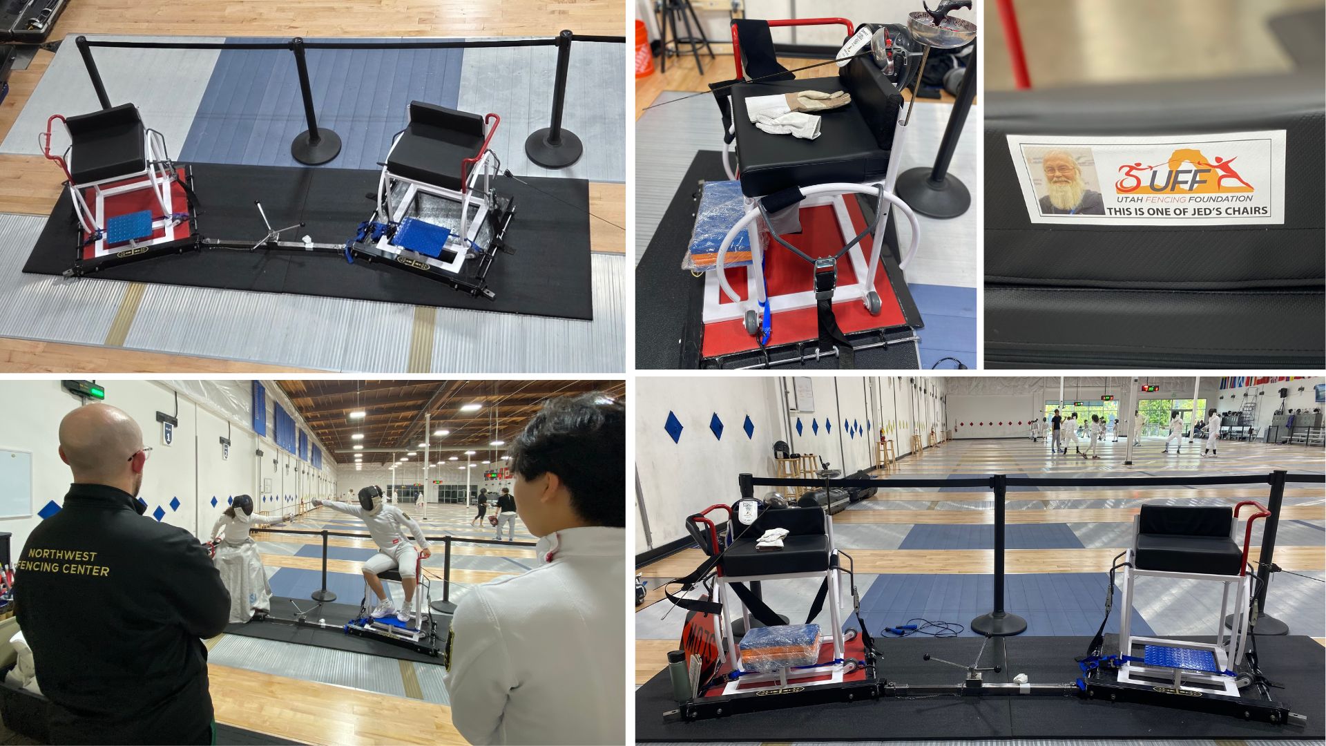 Coach Patricio Moreno and Parafencing - Northwest Fencing Center